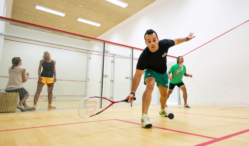 England Squash - Sun, sea and squash at Club La Santa