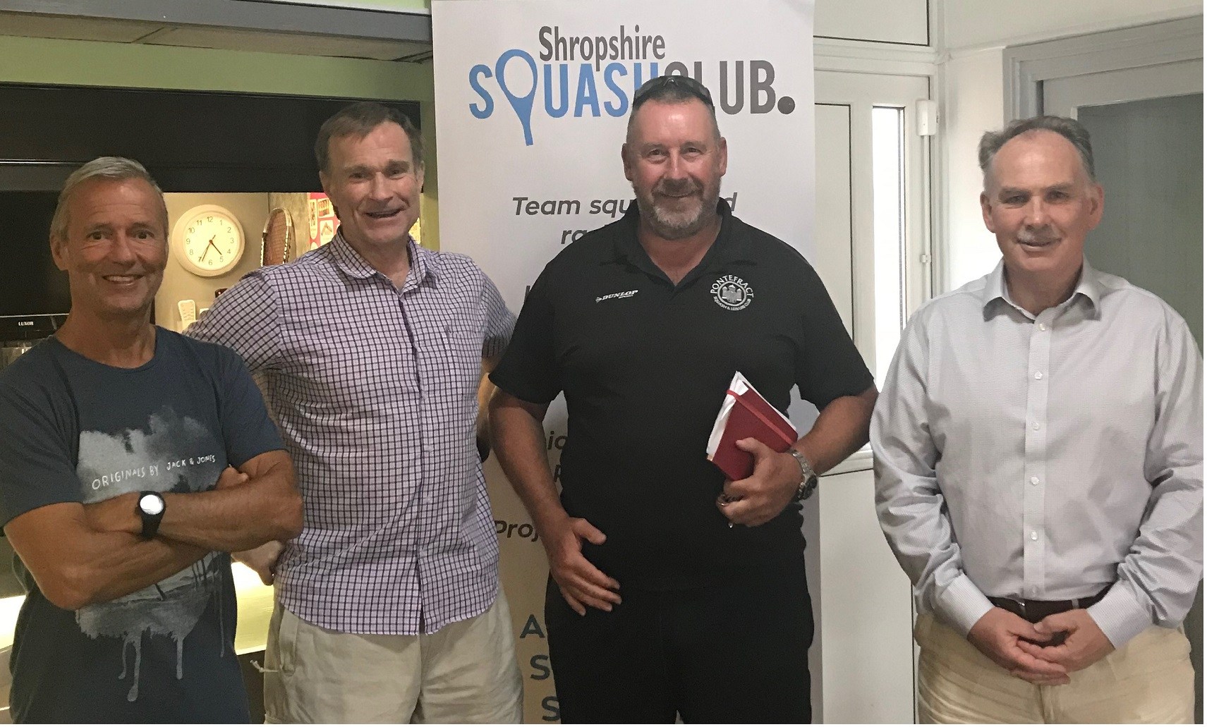 England Squash - Mick Todd club support visits are a success