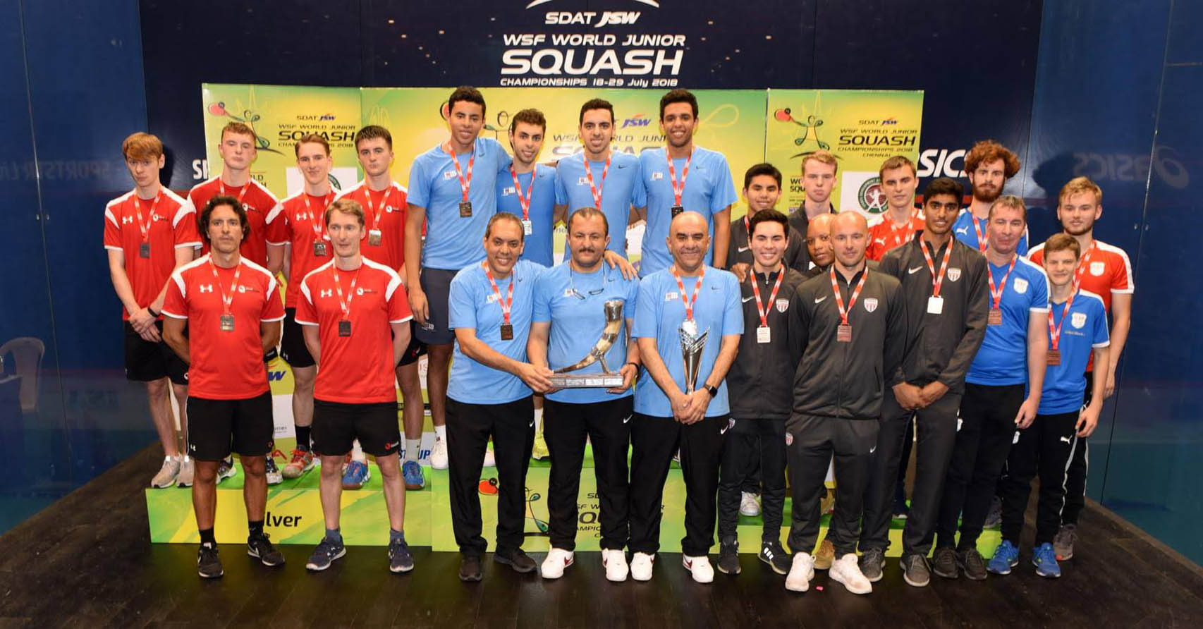 England Squash - England juniors claim World Team silver for first time ...