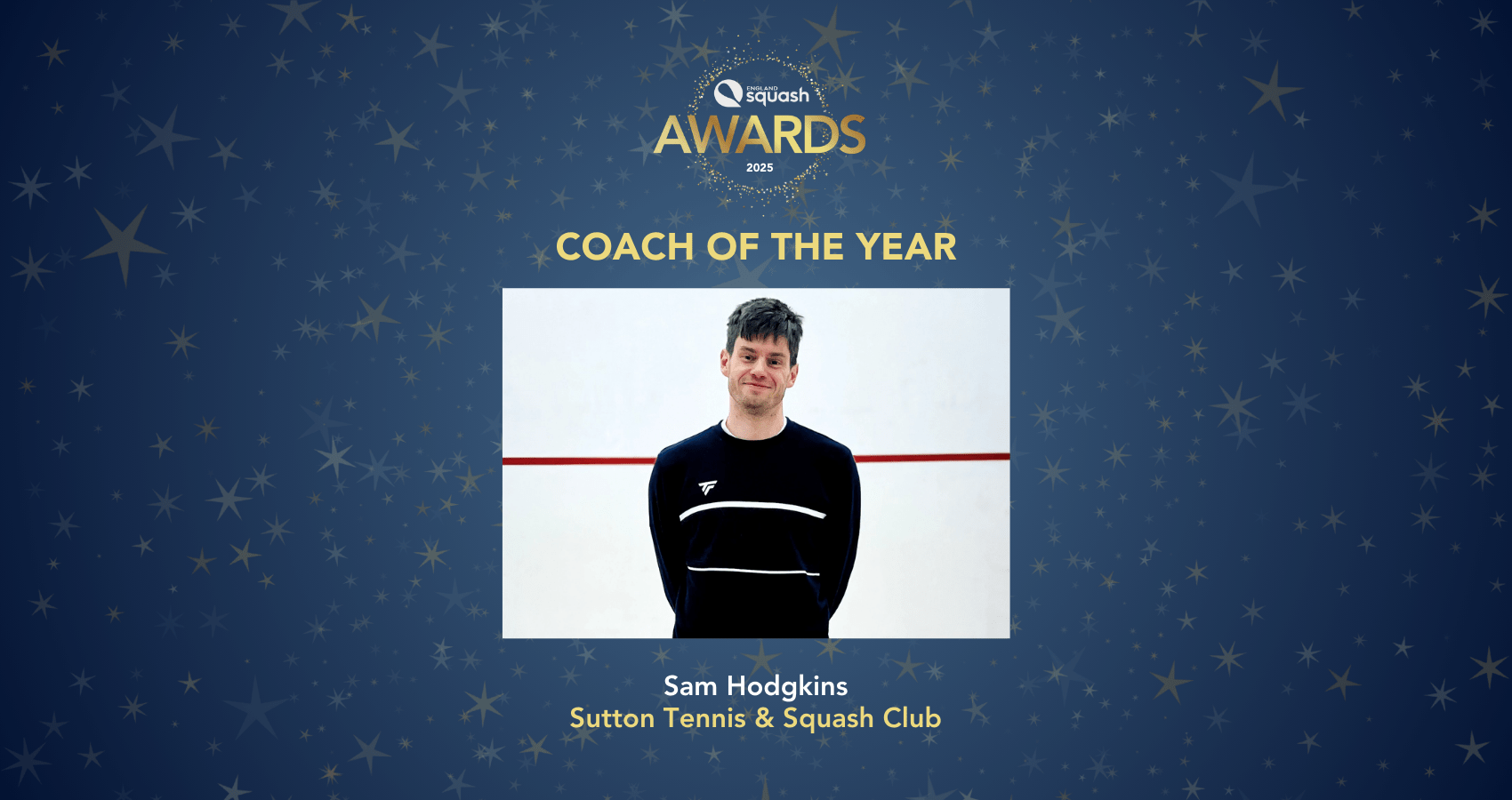 England Squash - Coach of the Year Sam Hodgkins promoting squash for ...