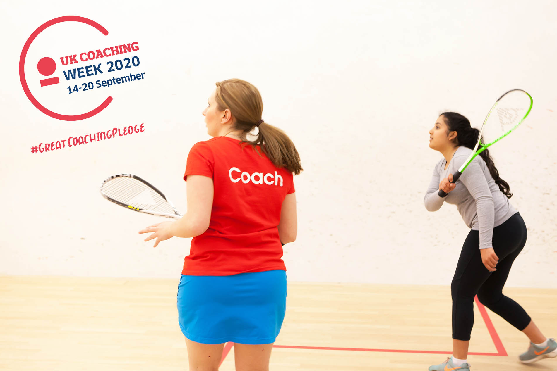 England Squash - Get involved in Coaching Week (14-20 September)