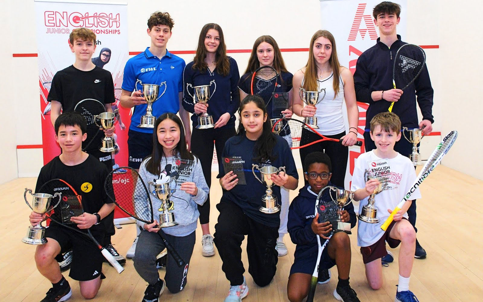 England Squash - Bryant and Haworth capture 2024 English Junior U19 titles