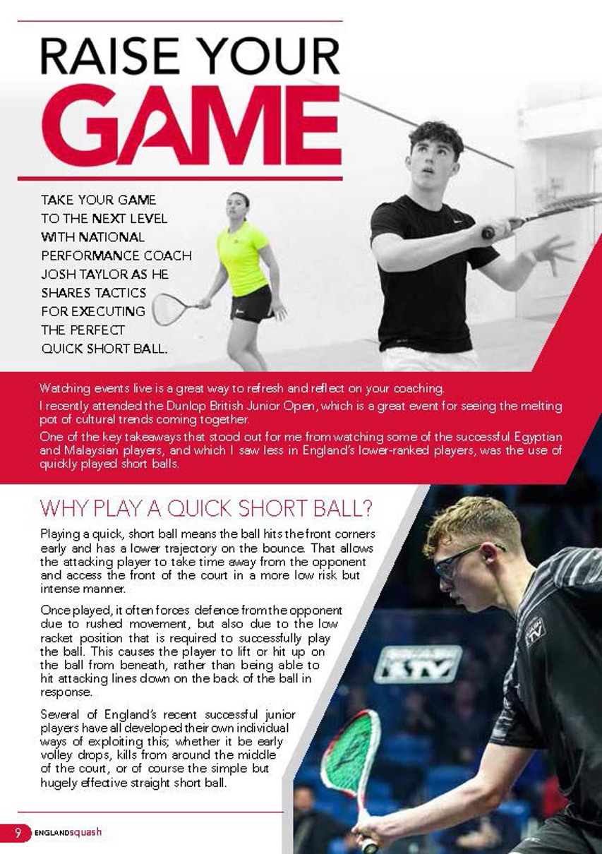 England Squash - Download the all-new England Squash Magazine