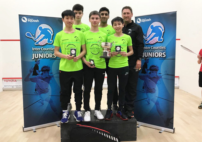England Squash - Five English counties share the spoils at the Junior ...