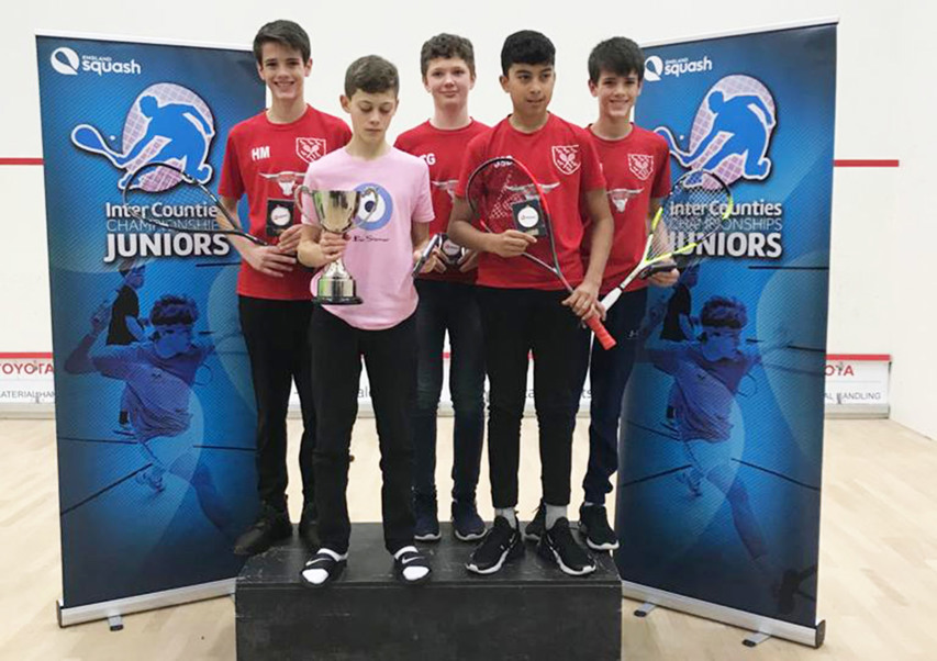 England Squash - Five English counties share the spoils at the Junior ...