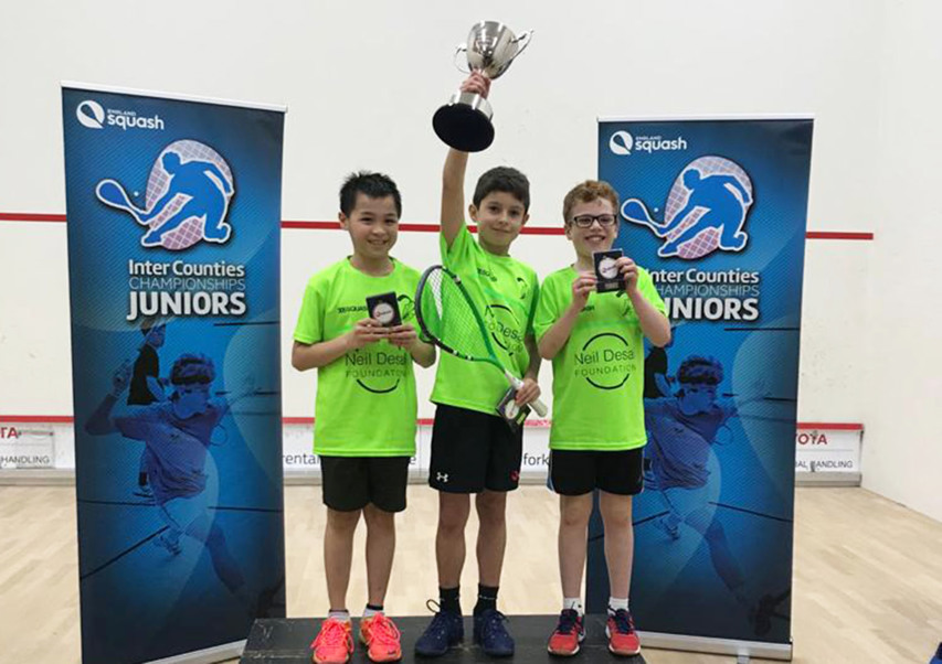 England Squash - Five English counties share the spoils at the Junior ...
