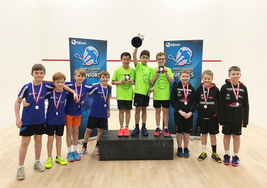 England Squash - Five English counties share the spoils at the Junior ...