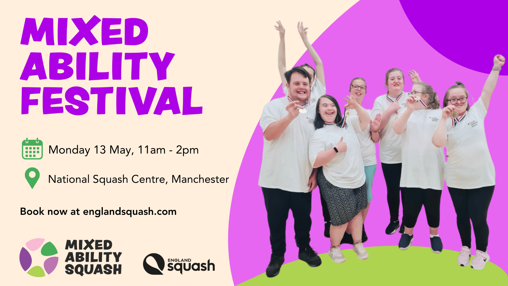 England Squash - Mixed Ability Squash Festival