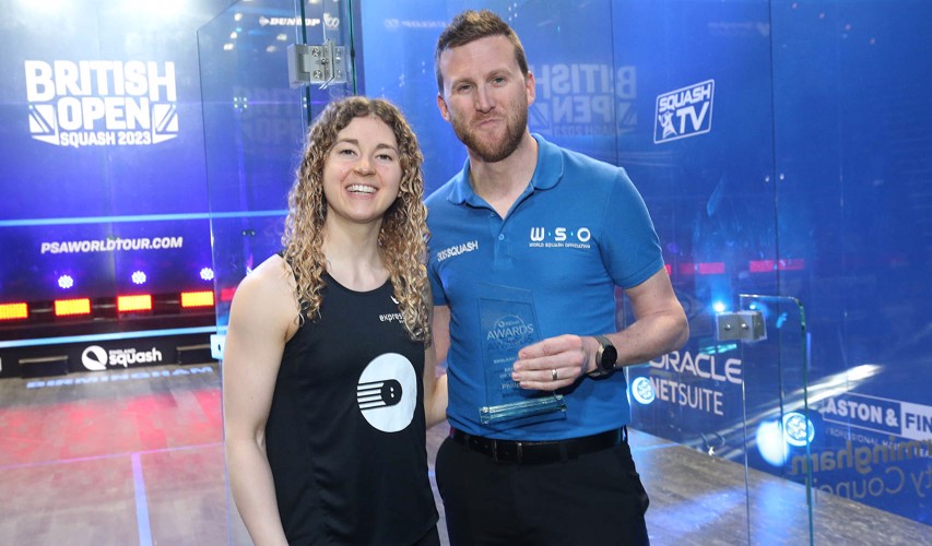 England Squash - Squash heroes honoured at annual England Squash Awards