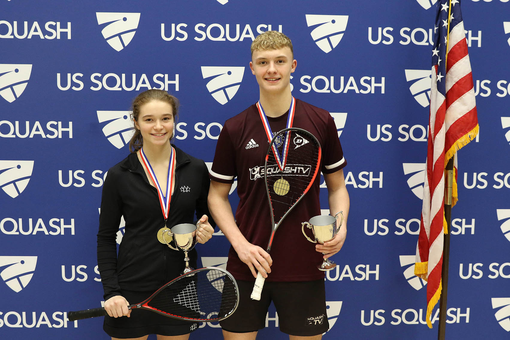 England Squash - 16-year old Todd makes history at the US Junior Open