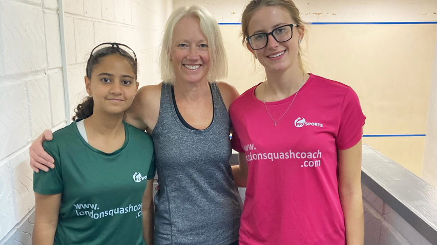 England Squash - Squash community rallies together for Women's Squash Week