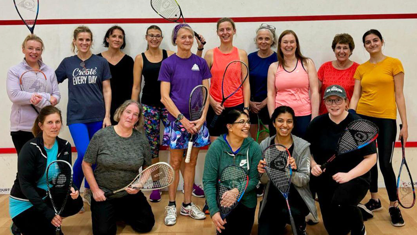 England Squash - Squash community rallies together for Women's Squash Week