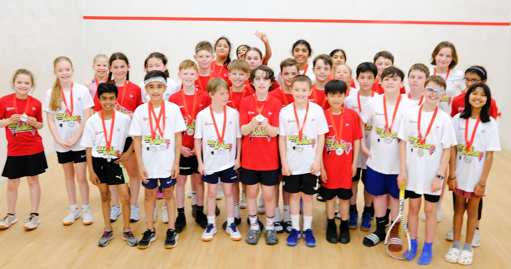 England Squash - Team North victorious at Battle of the Border