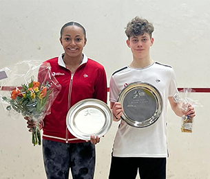England Squash - England’s Harris and Bryant Crowned European U19 Champions