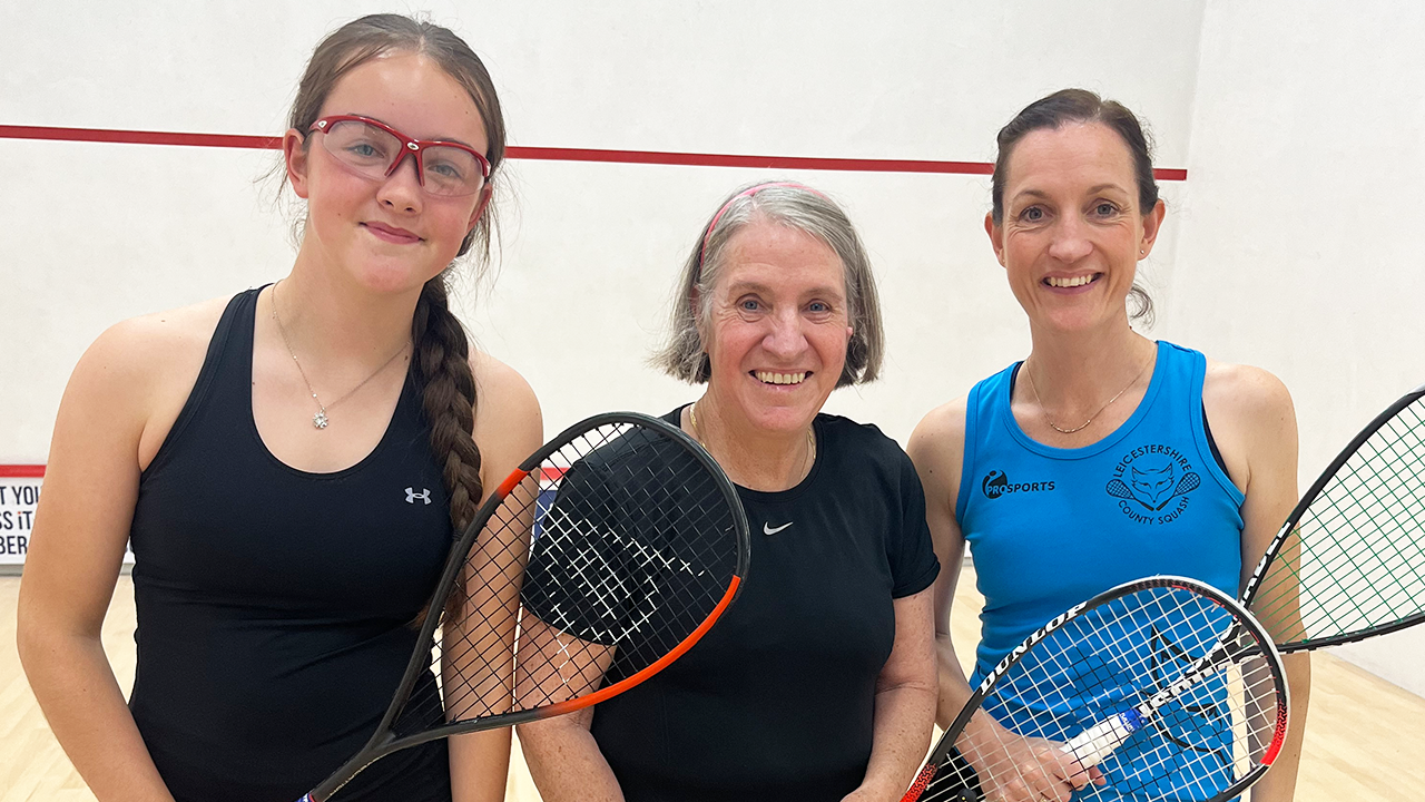 England Squash - Meet Eleanor, Cath and Grace: Three generations ...