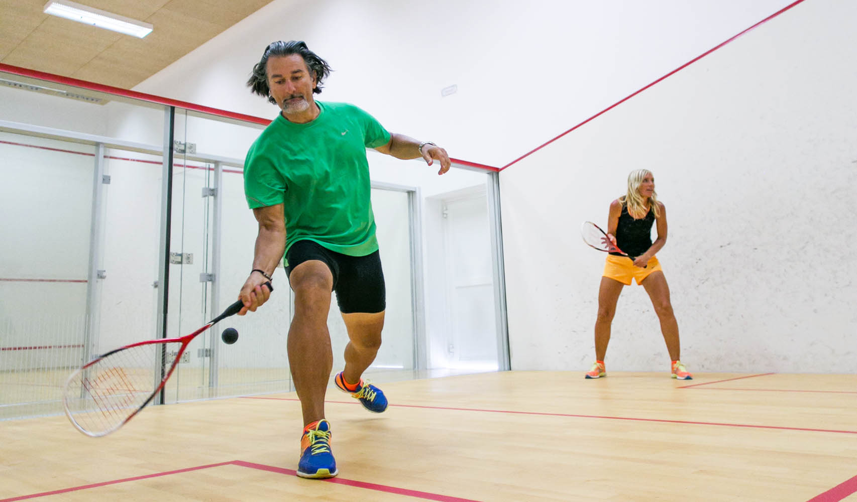England Squash - Sun, sea and squash at Club La Santa