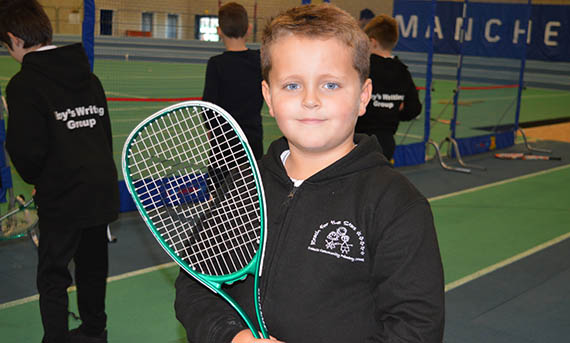 England Squash - Kids make a racket at World Championships schools ...