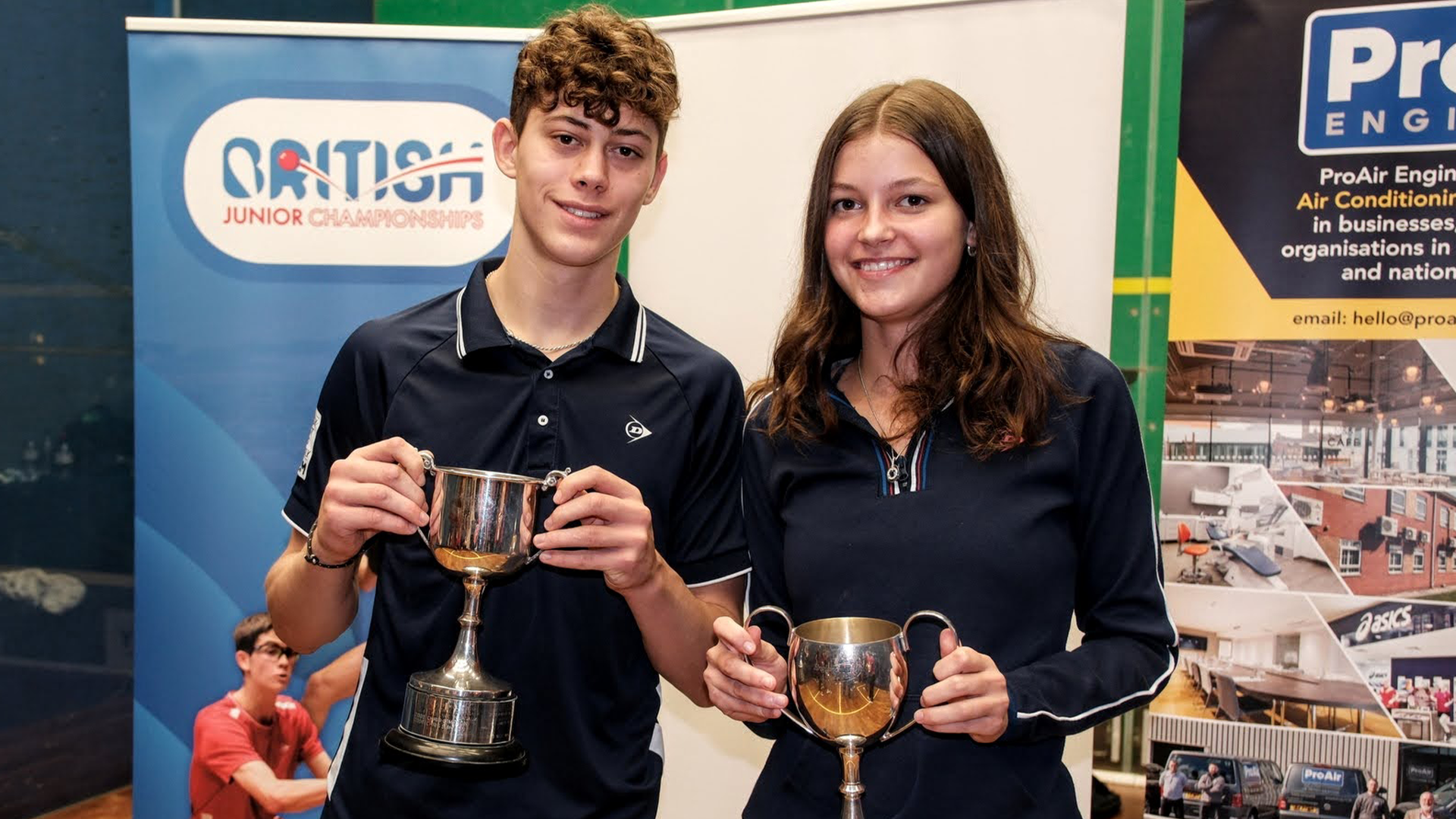England Squash - Bryant and Haworth top English Junior Championships draws