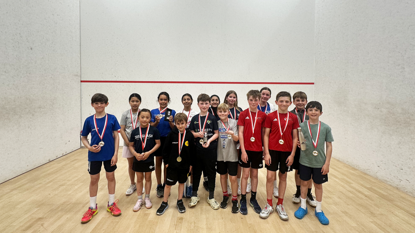 England Squash - Team South crowned 2025 Battle of the Border champions